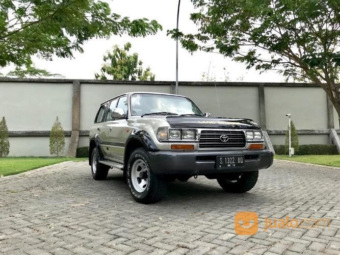 LAND CRUISER VX80 Turbo 1995 M/T Full Original Sand Stone On Fabric di ...