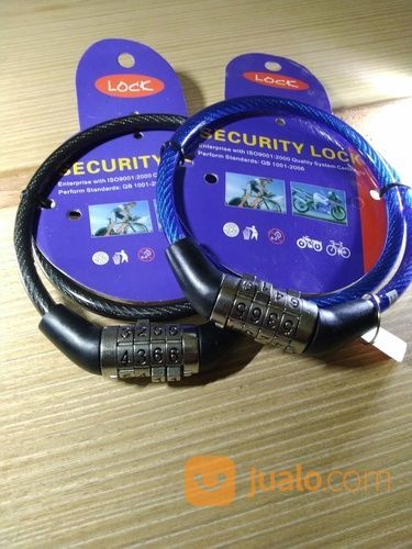 GEMBOK SEPEDA/HELEM MODEL ULIR 4 DIGIT ANGKA di Kab. Sleman, Yogyakarta ...