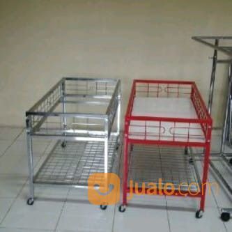 Rak Obral / Wagon Keranjang Chrome di Kota Jakarta Barat, DKI Jakarta ...