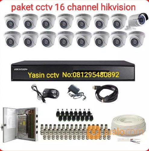 Paket Cctv 16 Channel Hikvision TURBO HD 2MP di Kota Jakarta Pusat, DKI ...