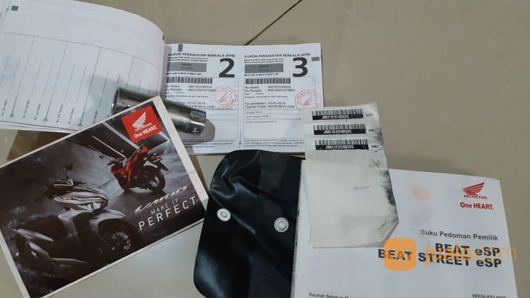 STNK 2020 HONDA BEAT CBS ESP 2019 MOTOR BEKAS TANGERANG MATIC di Kota ...