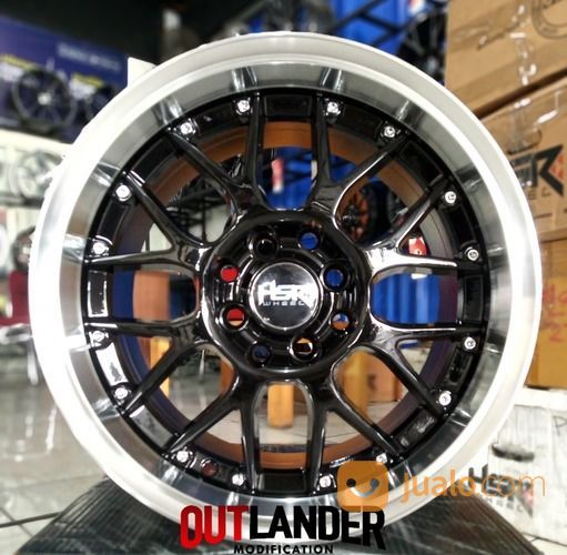 Velg Celong Ring 15 Lebar 7/8 Pcd 4x100 4x114,3 Tipe Oita Warna Black Polish Mobil Calya Sigra ...