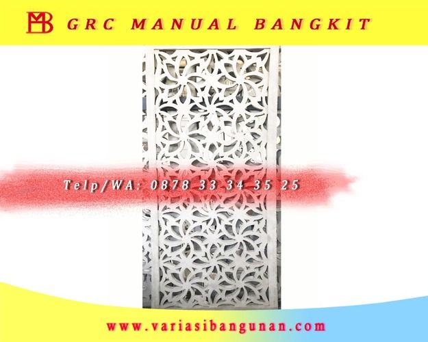 Krawangan GRC Masjid Motif Bunga di Kota Magelang, Jawa Tengah | Jualo.com