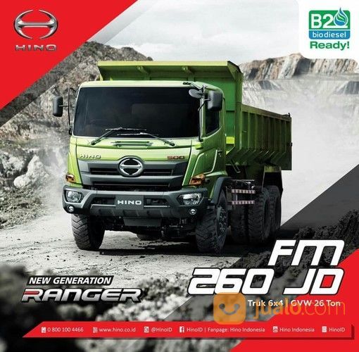 DUMP TRUK HINO FM 280 JD 24 KUBIK di Kota Surabaya, Jawa Timur | Jualo.com