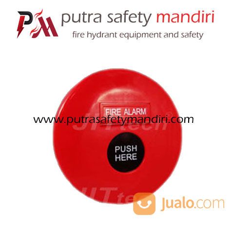 MANUAL CALL POINT JITTECH MCP PUSH BUTTON / BREAK GLASS FIRE ALARM ...