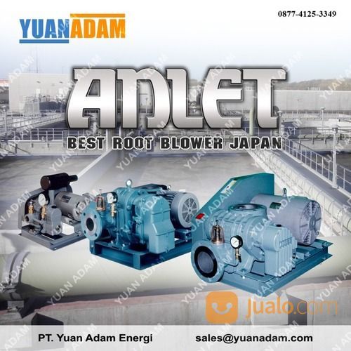 Root Blower ANLET Untuk Pengolahan Air LIMBAH IPAL STP WWTP AERASI di ...