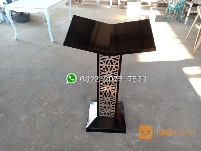 Podium Pidato Baca Minimalis Jati Buku di Kota Jakarta Timur, DKI ...