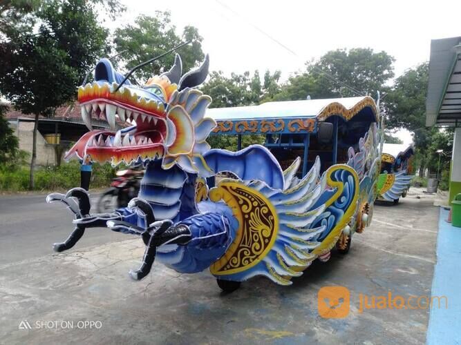 Kereta Kencana Naga Biru Odong Odong Viar Tossa di Kota Jakarta Timur ...