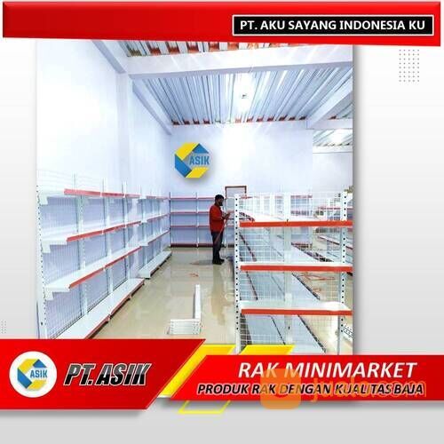 Rak Minimarket Tanpa Baut di Kota Kendari, Sulawesi Tenggara | Jualo.com