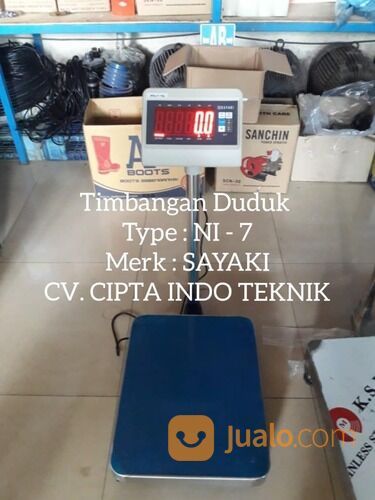 Timbangan Duduk Merk Sayaki Type NI - 7 di Kota Surabaya, Jawa Timur | Jualo.com