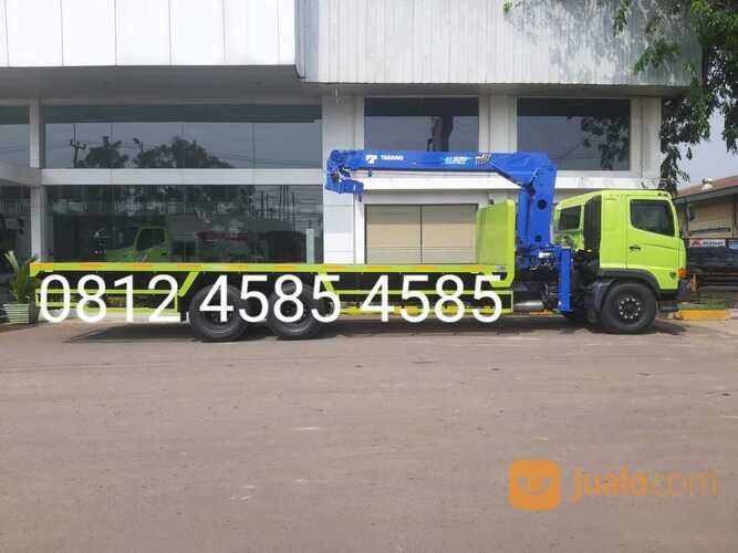Hino Truk Crane Truk TMC Mobile Crane Foco Truk Hiab Crane Boom Truck Tadano 8 Ton di Kab ...