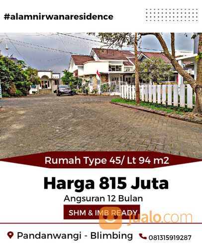 Rumah Alam Nirwana Residence Blimbing Malang di Kota Malang, Jawa Timur | Jualo.com