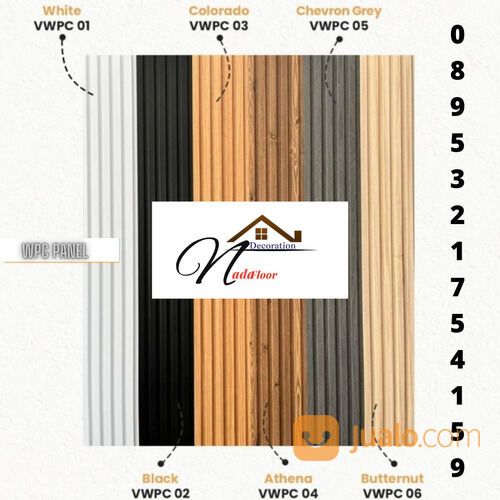 Wallpanel Dinding Backdrop 3D WPC Motif Kayu Anti Rayap di Kota Jakarta ...