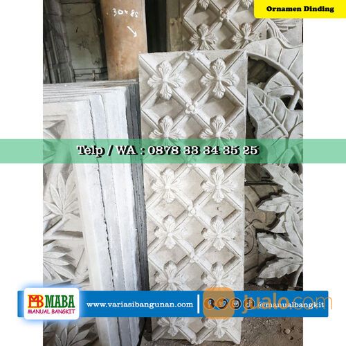 Ornamen Dinding GRC Bunga Klasik di Kab. Sleman, Yogyakarta | Jualo.com