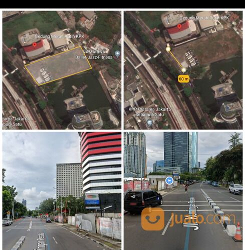 Tanah pinggir jalan raya zona bisnis di rasuna said jakarta selatan di ...