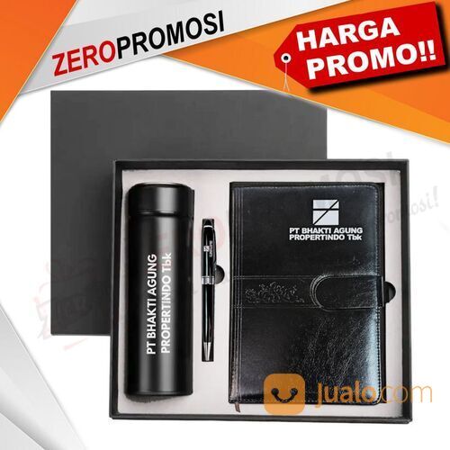 Gift Set 3in1 Multifungsi Paket Seminar Mewah Cetak Logo di Kota ...