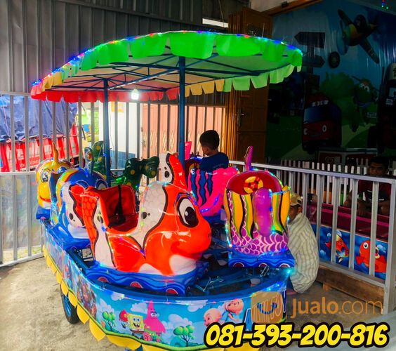 odong odong kereta panggung nemo fiber isi 6 di Kab. Batanghari, Jambi ...