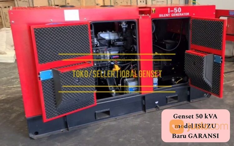 Genset 50 kVA Silent Isuzu Model Baru Garansi di Kota Surabaya, Jawa Timur | Jualo.com