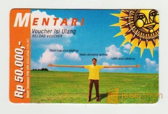 Kartu Voucher Fisik Mentari Indosat di Kota Yogyakarta, Yogyakarta ...