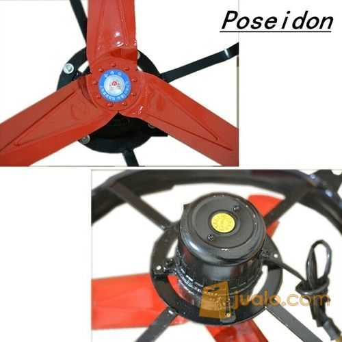 Exhaust Fan Dinding/Tembok Isi 2bh Kipas Angin/ Ventilasi Fan Axial ...